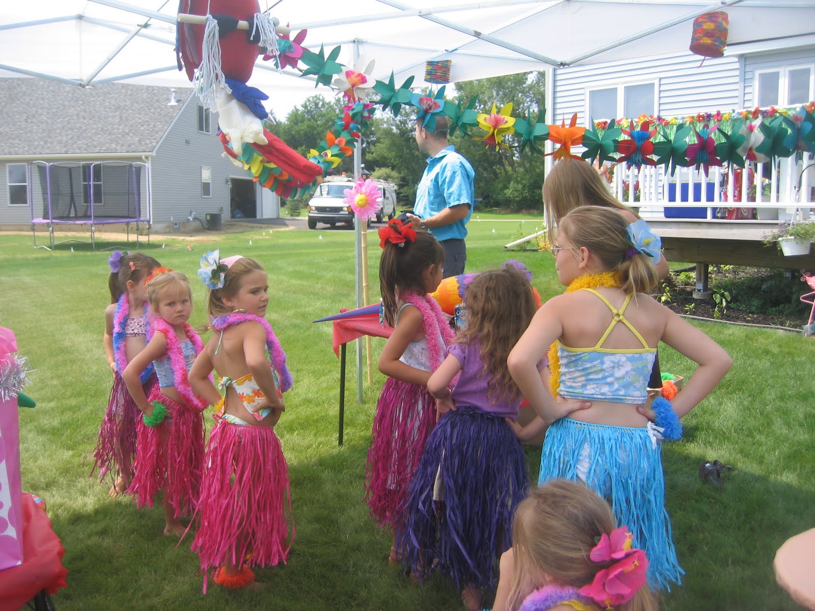Pams Party & Practical Tips: Children's Luau Party