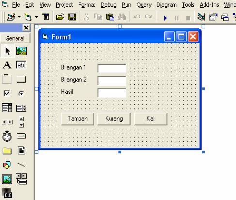 SHARING - JARI: Contoh Program Visual Basic