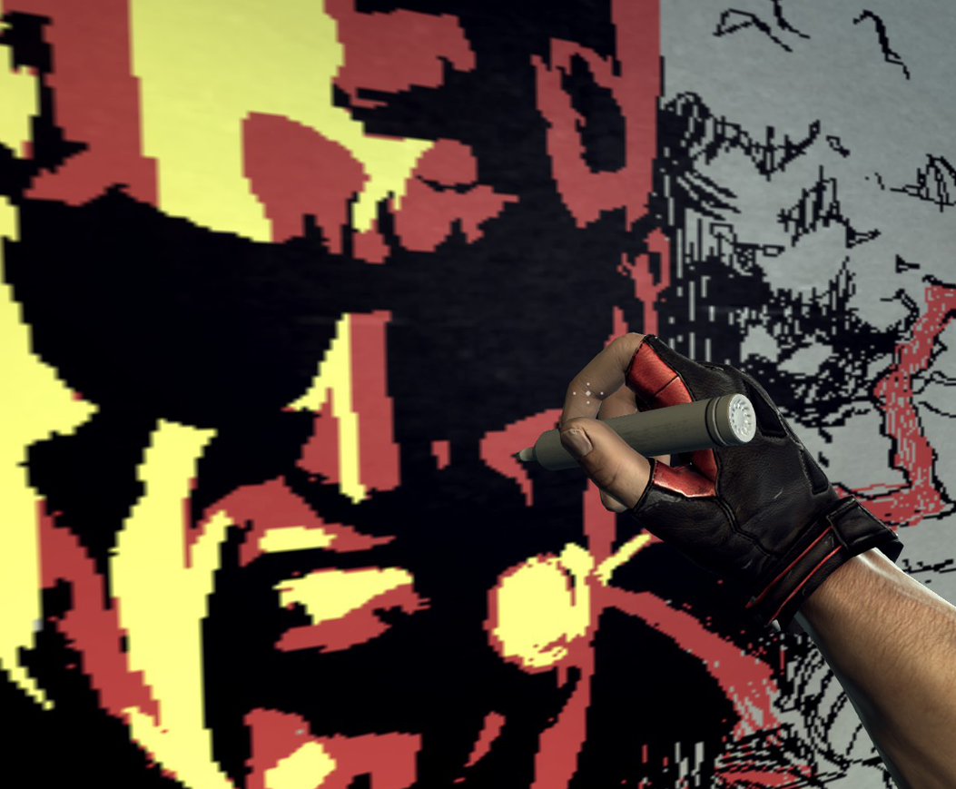 KOPFSTOFF: duke nukem forever fan art: in-game-doodle