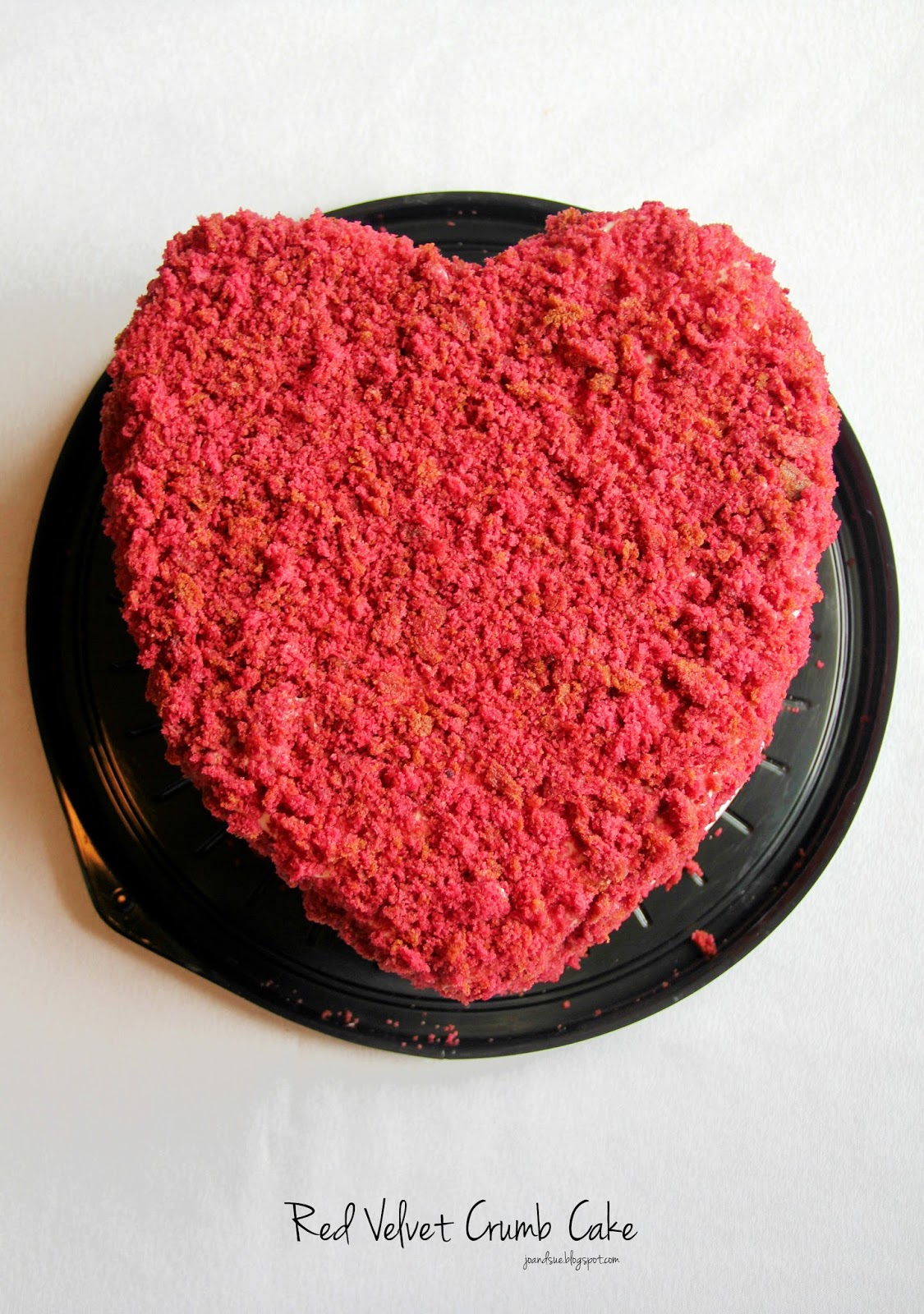 Jo and Sue: Red Velvet Crumb Cake