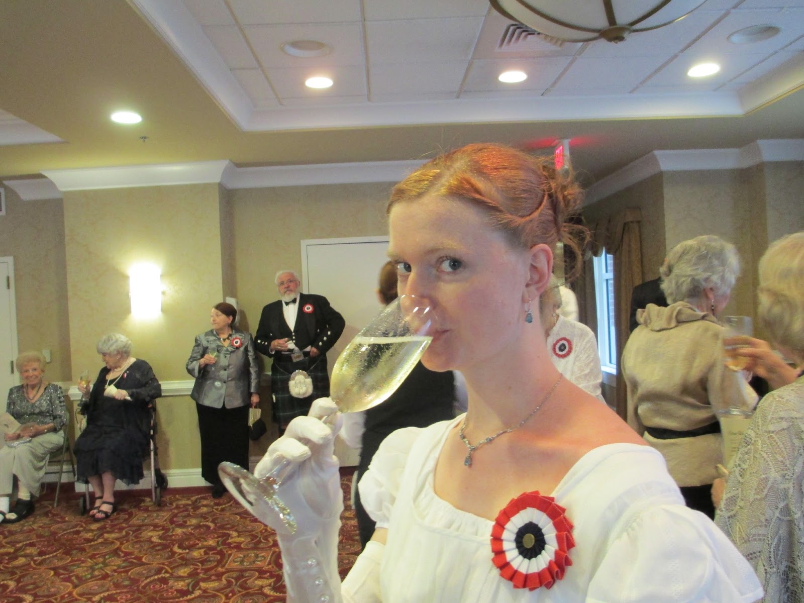 A Sartorial Statement: Victory Ball!