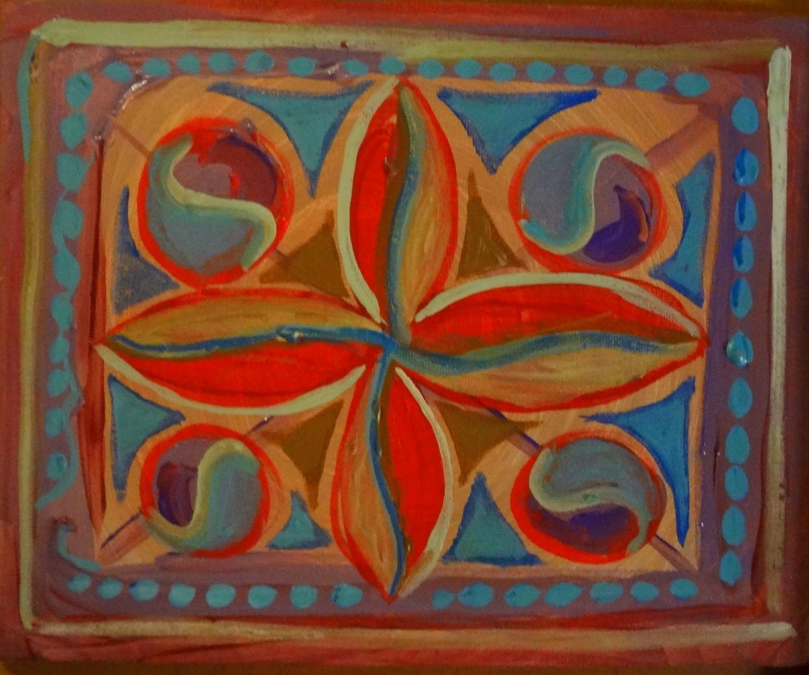 artaround: small acrylic paintings