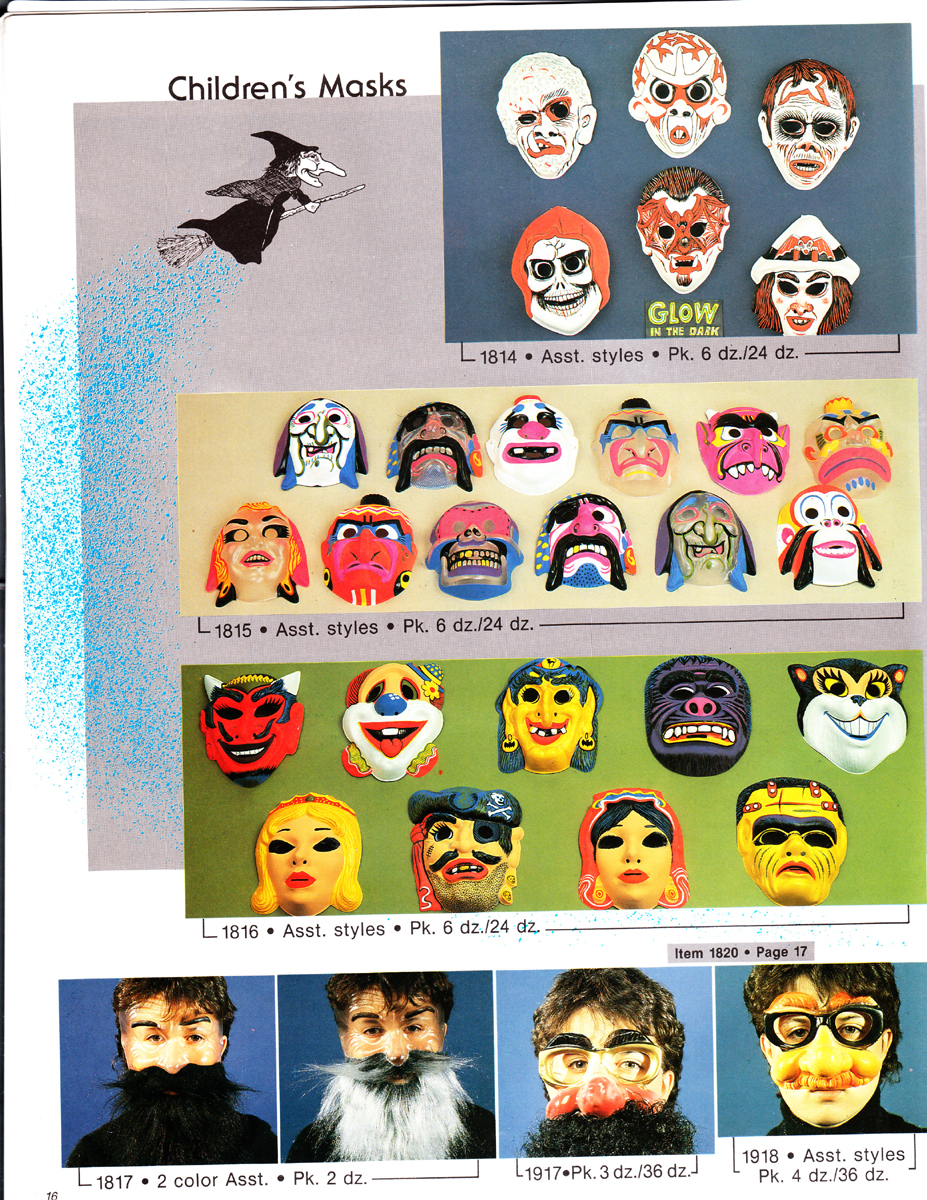 1989 Topstone Catalog | Blood Curdling Blog of Monster Masks