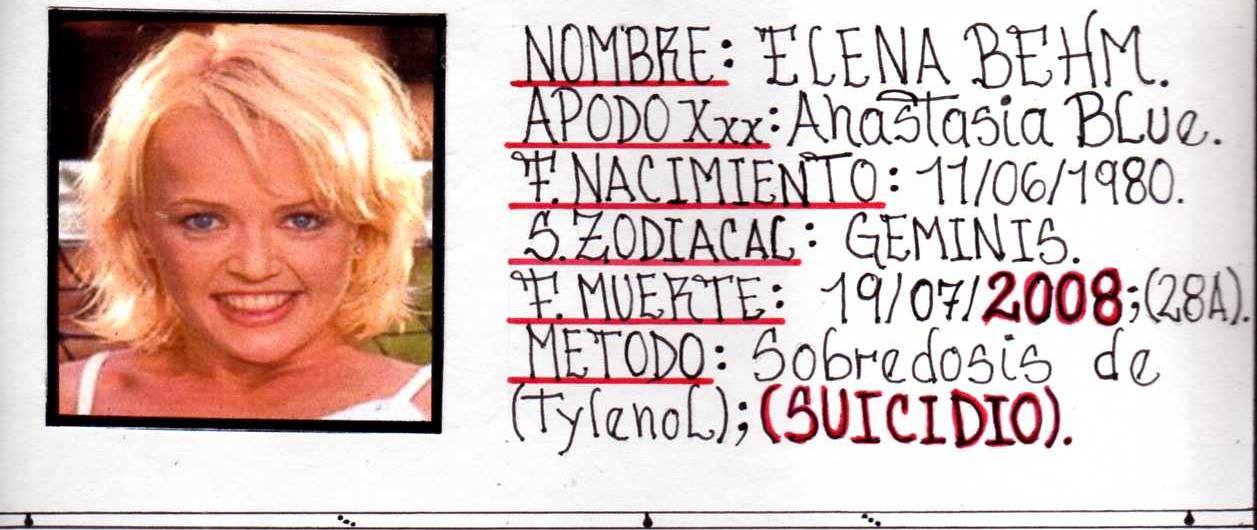 LuciÉrnaga Luz Grupo 6 Biografia 27 Anastasia Blue 2222