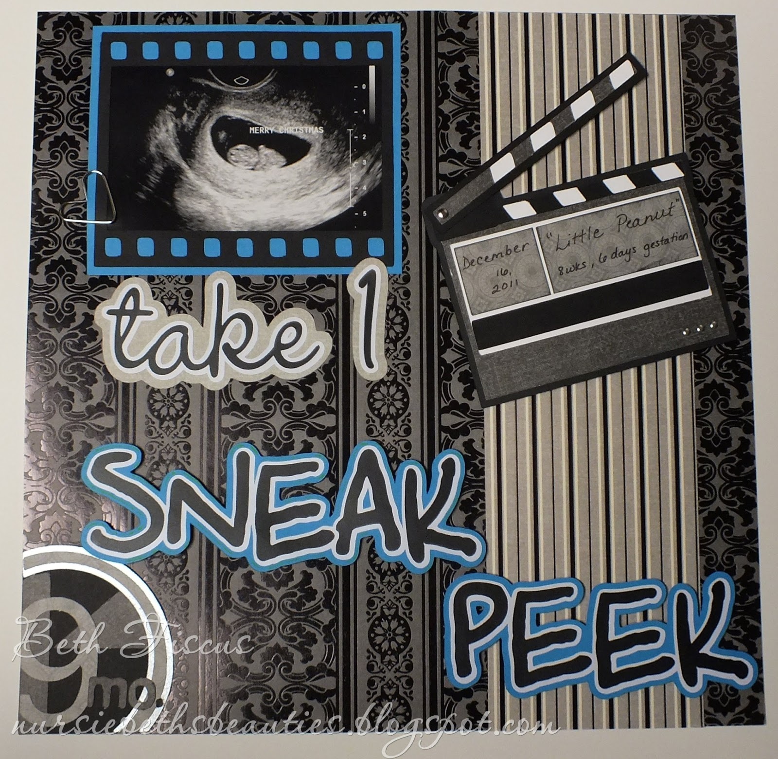 Beth's Beauties: Film Strip Layout #1