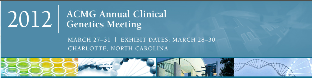 NGS: News on Genomic Studies: American College of Medical Genetics ...
