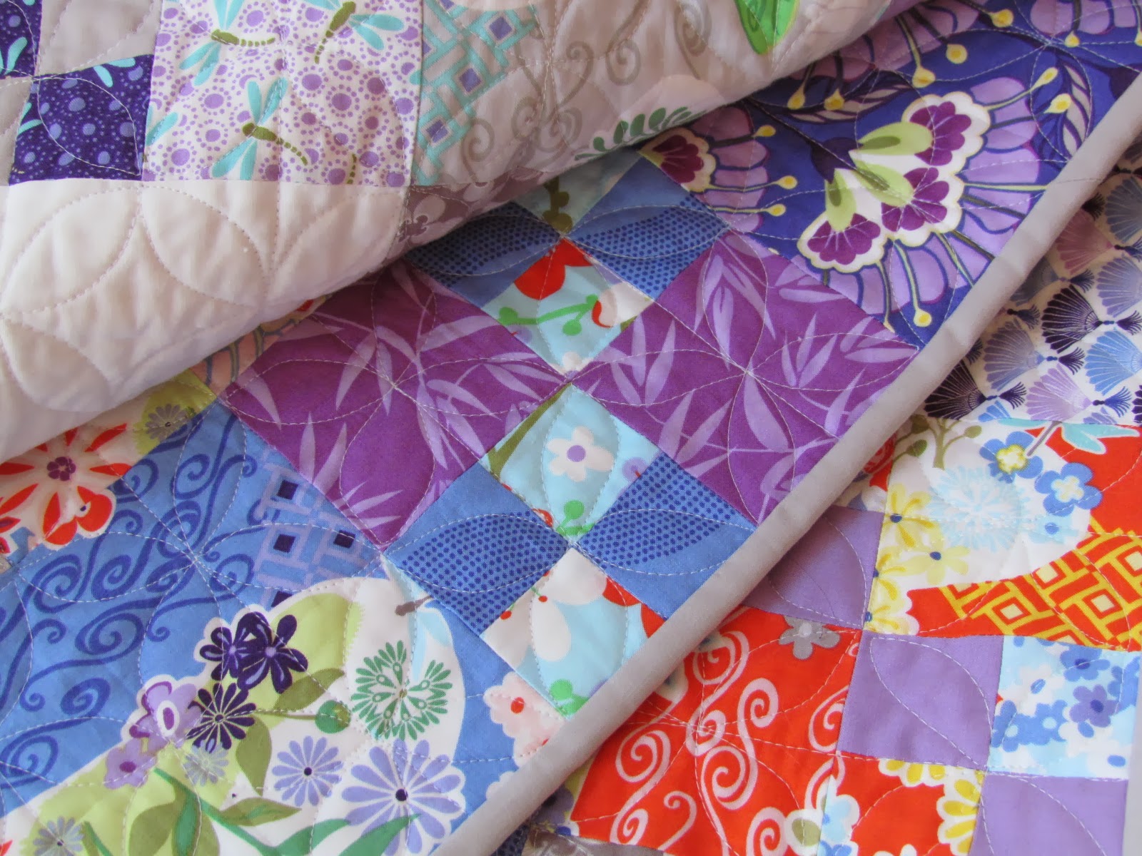 KayakQuilting: Finished - Penny Patch Quilt