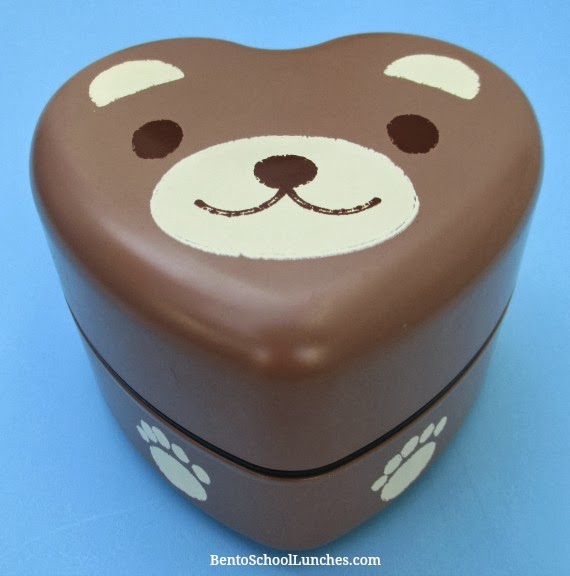 Bento School Lunches : Bear Bento in A Cute Bear Box by CasaBento