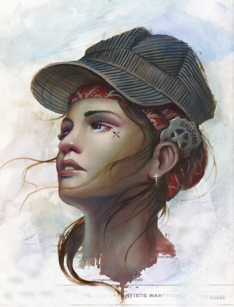 INSIDE THE ROCK POSTER FRAME BLOG: Steven Daily She dreams Of Box Cars ...