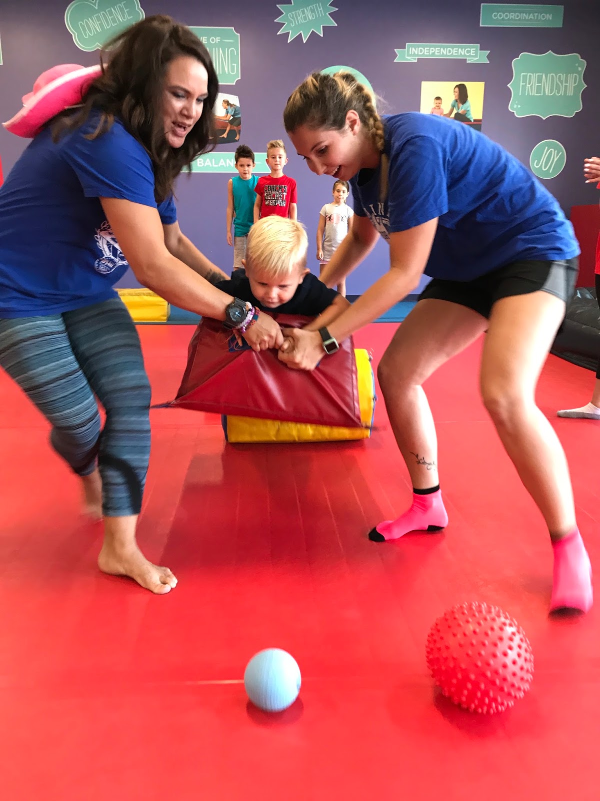 Hold the Gluten Please: Little Gym Birthday Party