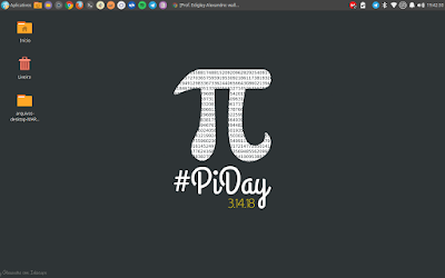 Wallpaper matemático 19: Pi Day 2018