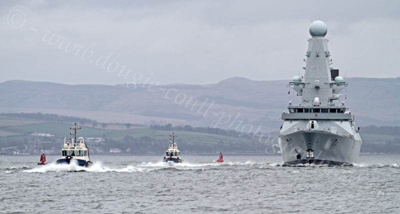 Dougie Coull Photography: HMS Defender - Sea Trials