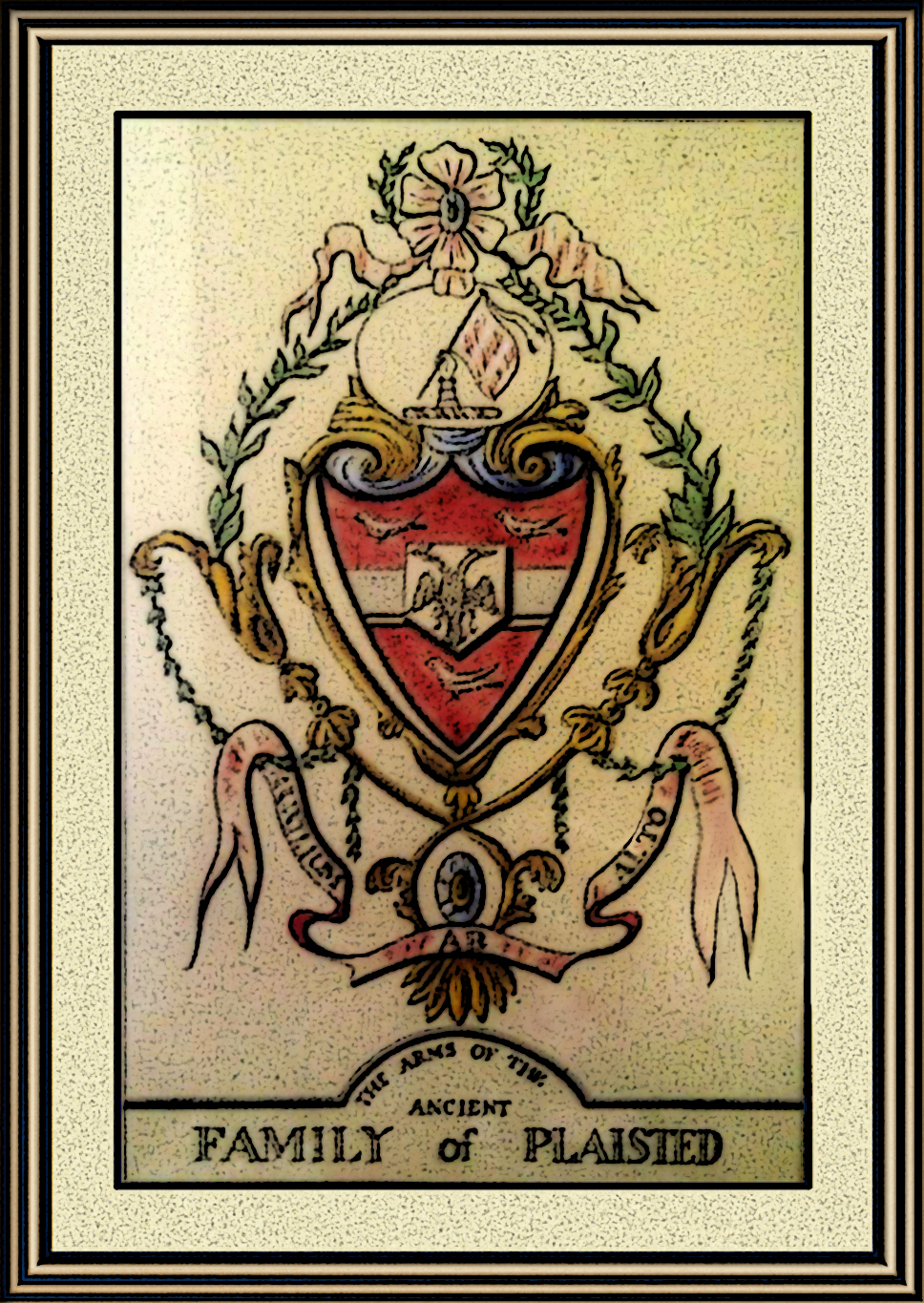 Plaisted Family History: Plaisted Coat of Arms