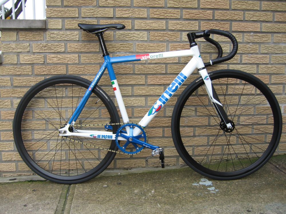GatoFixedGearShoppe: Cinelli Vigorelli Full Alloy Fixie Bike