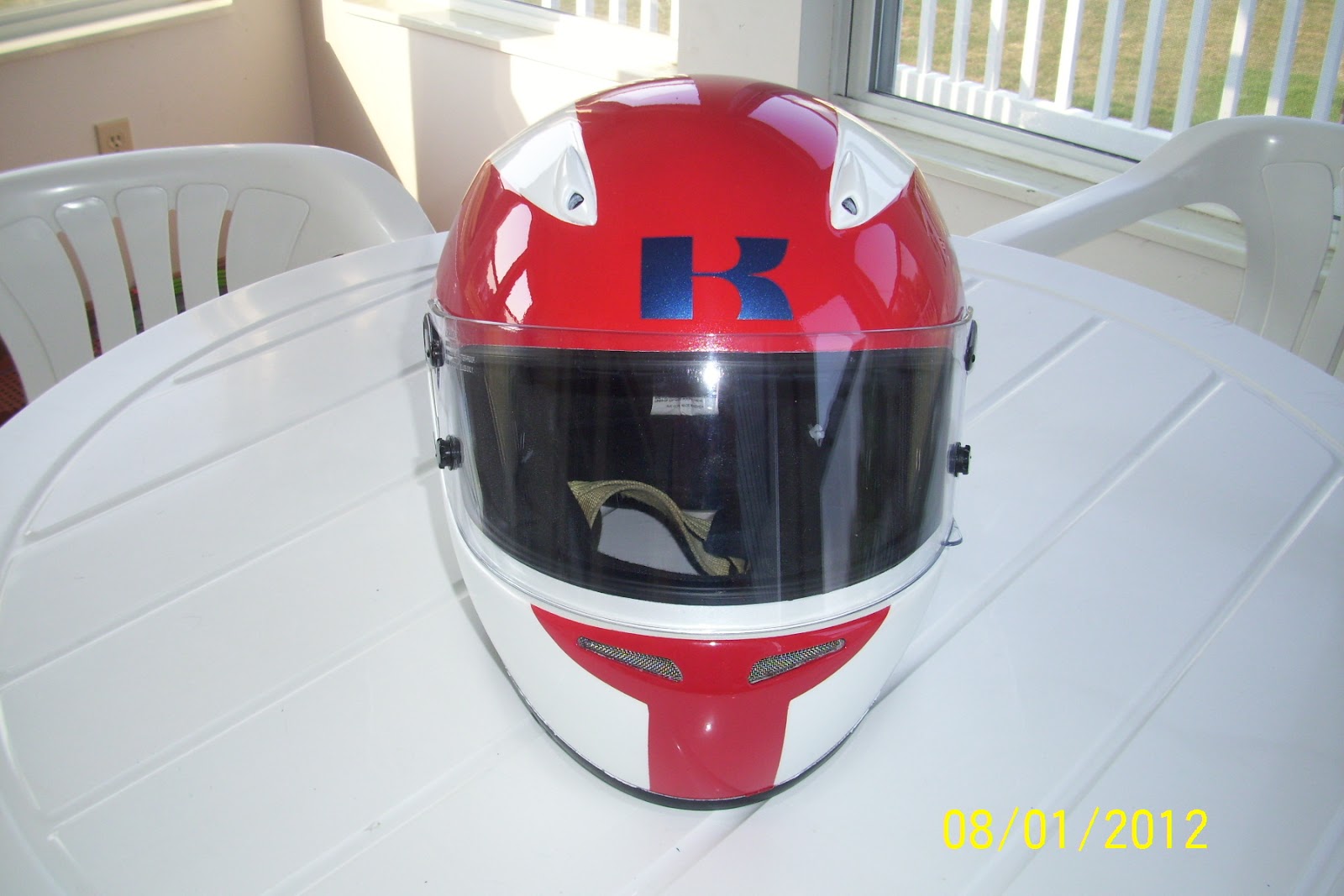 FlameThrowerCustoms: Custom-painted Helmet for Seth