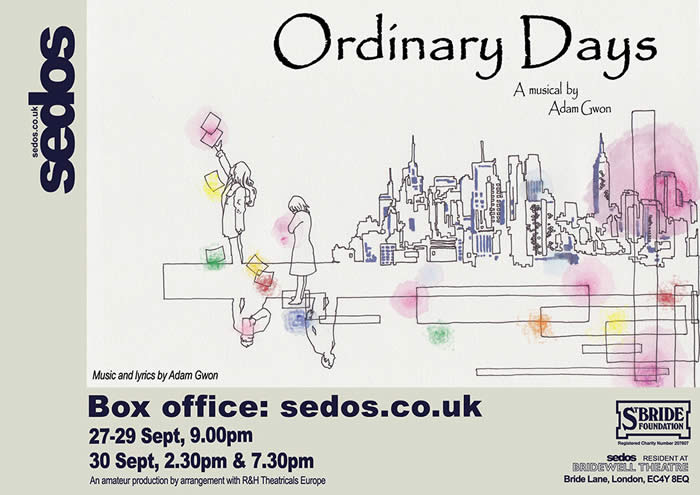 The Basic Theatre Review: Review: Ordinary Days