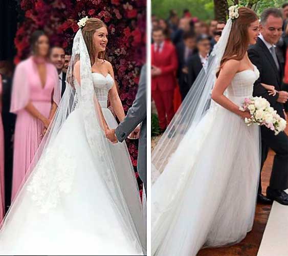 Marina Rui Barbosa: Vestido casamento
