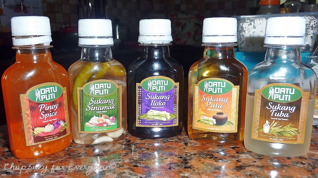 Chopsuey for Everyone: Datu Puti Special Suka Series