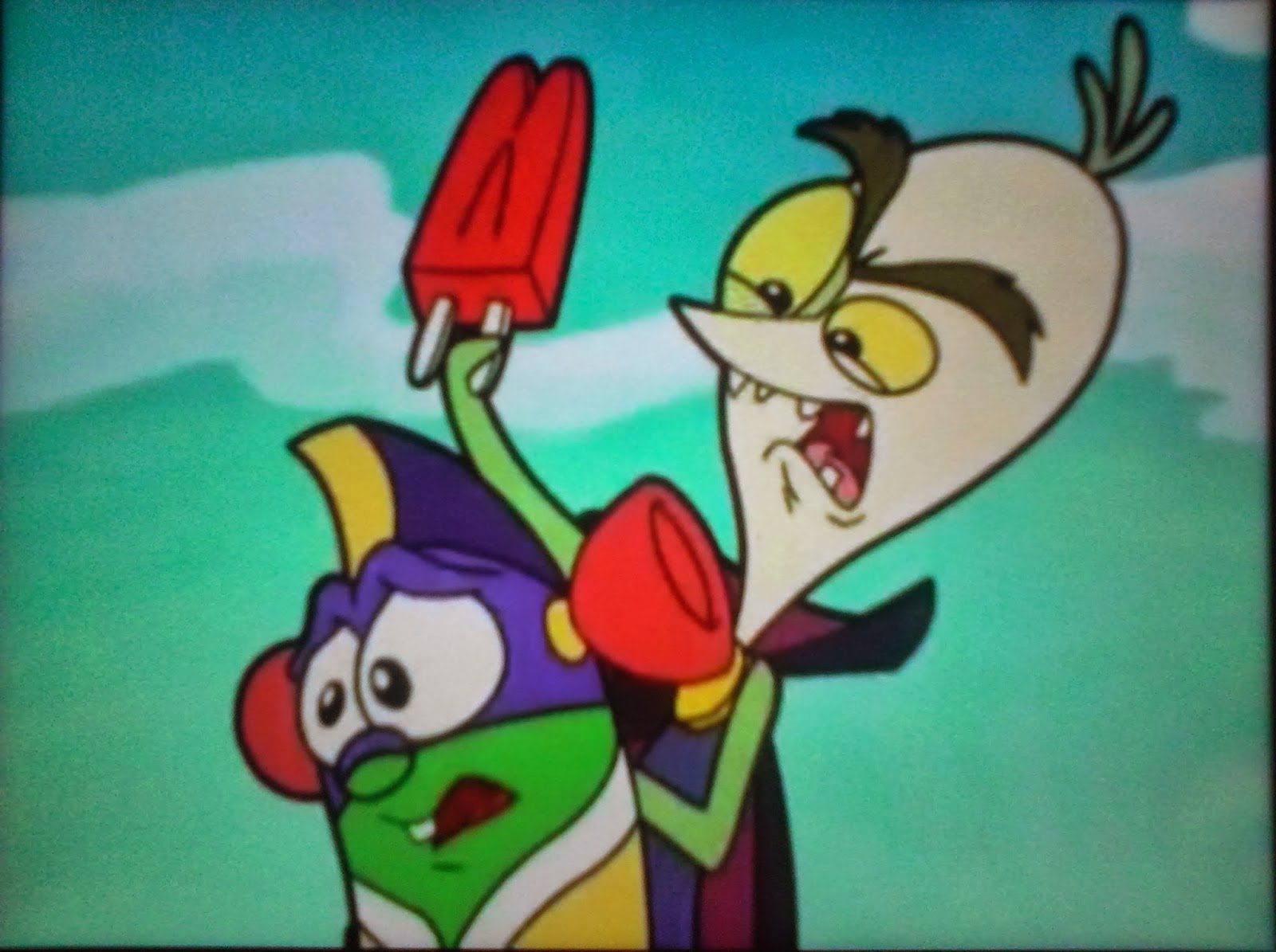 Whatsoever Critic: "LarryBoy and the Angry Eyebrows" Movie Review