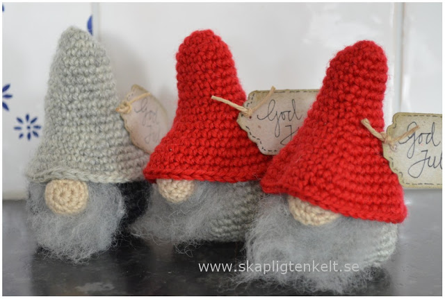 365 saker du kan sticka: #189 VIRKAD TOMTE