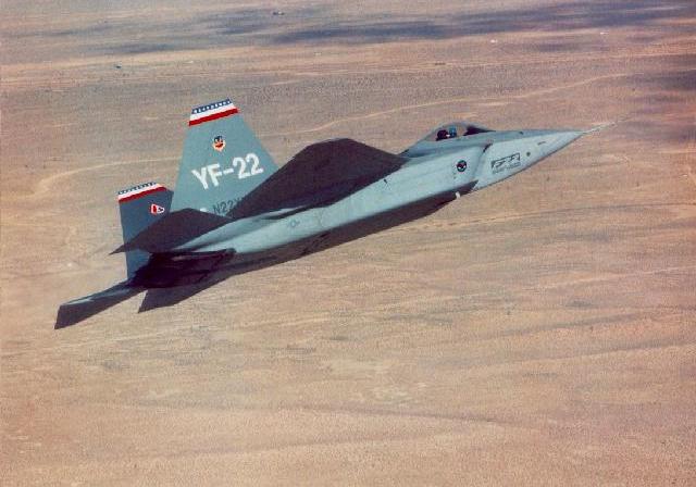YF-22 Lightning II | Daffa's Blog