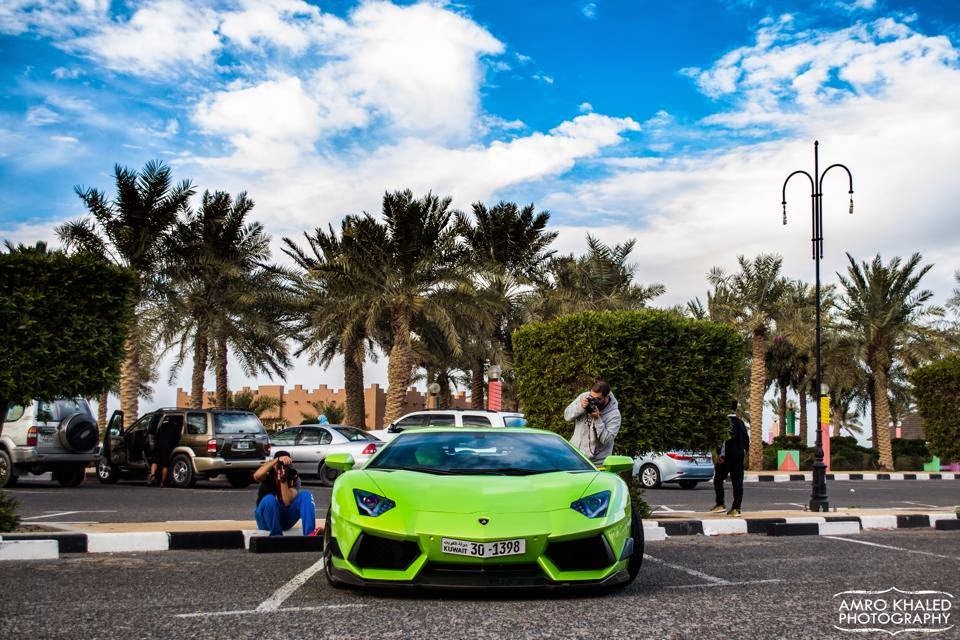 Lamborghini Aventador DMC on PUR Wheels in Kuwait