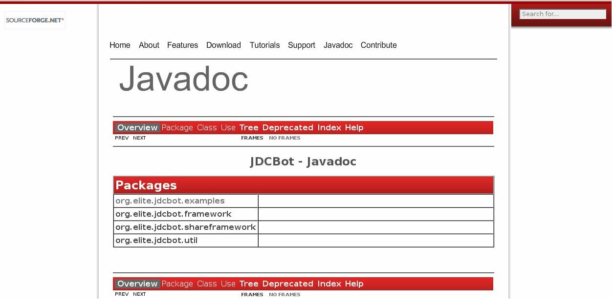 Javadoc - ¿Como personalizar el HTML generado? - Plantillas para Javadoc - En el codigo