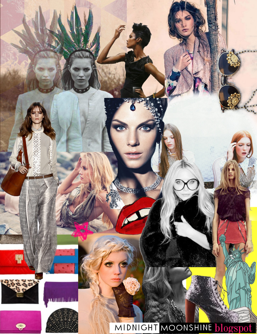 Midnight Moonshine: Style Moodboard