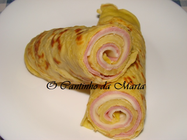 O Cantinho da Marta: Crepe Salgado Misto