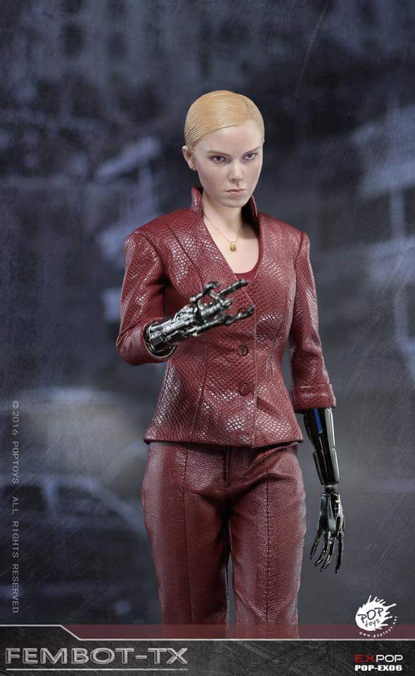 toyhaven: POP TOYS EX06 1/6th scale T3 FEMBOT T-X boxed figure ...
