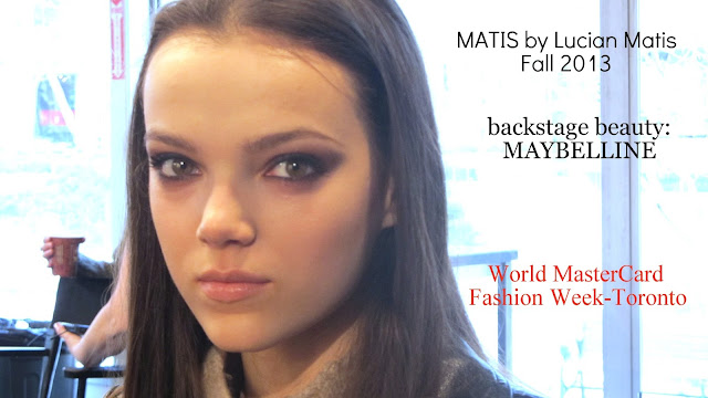 MATIS by Lucian Matis Fall 2013: backstage beauty | Beauty Parler