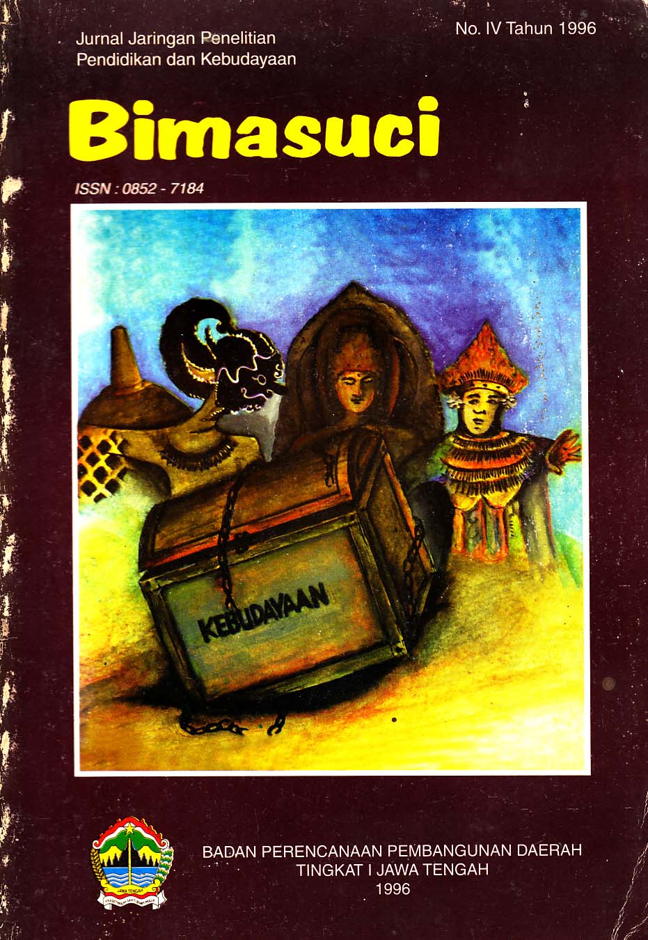 Koleksi K. Atmojo 2: Jurnal: "Bimasuci" Tahun 1996