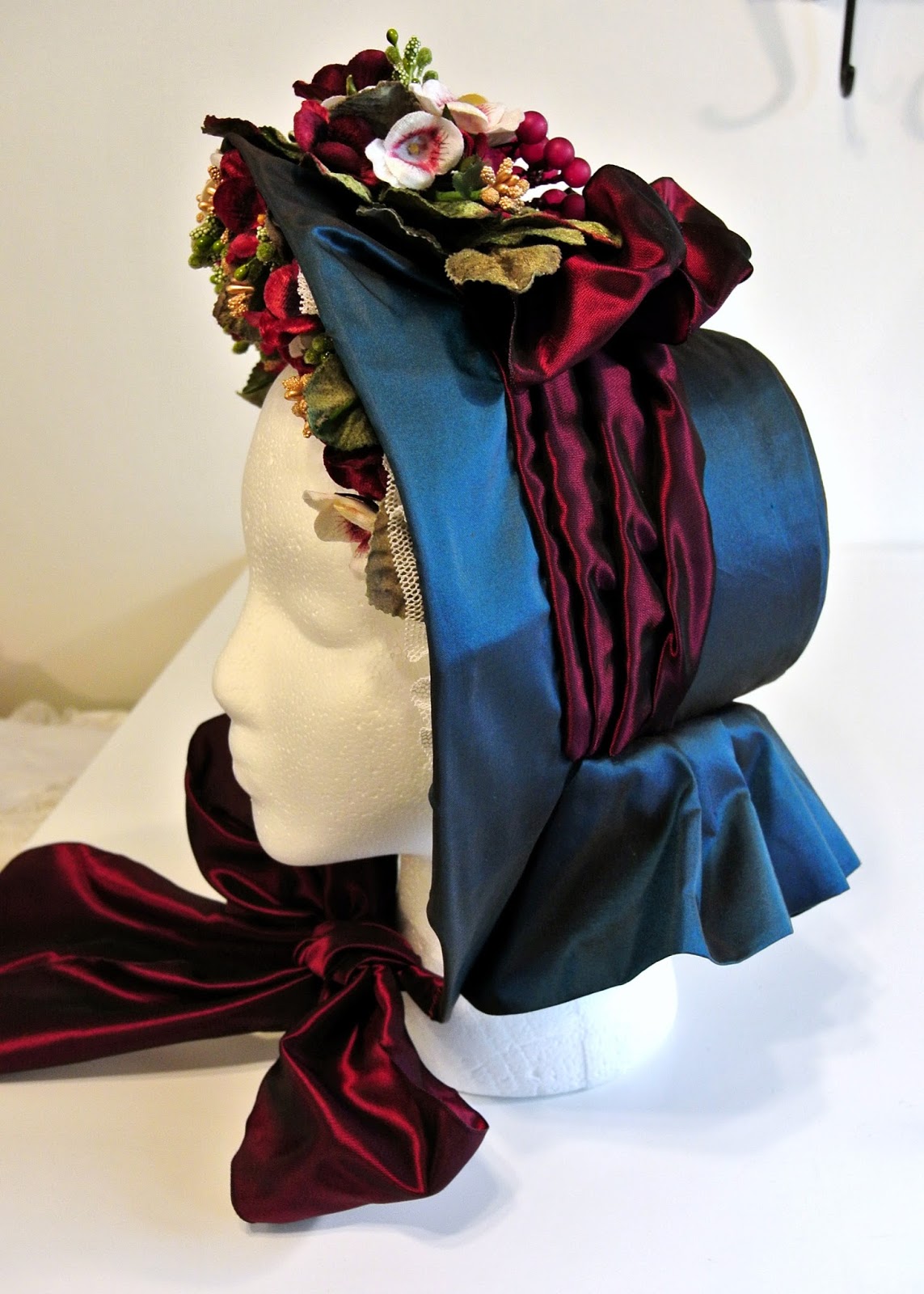 That's Sew Minnesota : Trimming an 1860s Bonnet