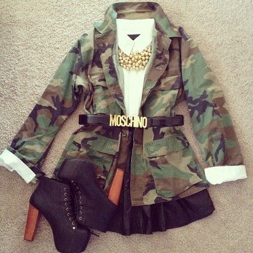 SWAG: ARMY LOOK / LOOK MILITAR