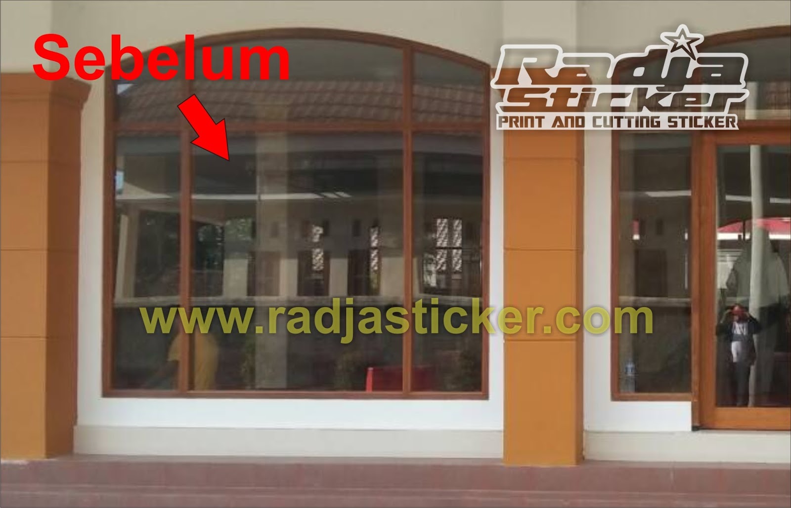 Stiker Sandblast Kaca Masjid | Stiker Sandblast | Tukang Stiker ...