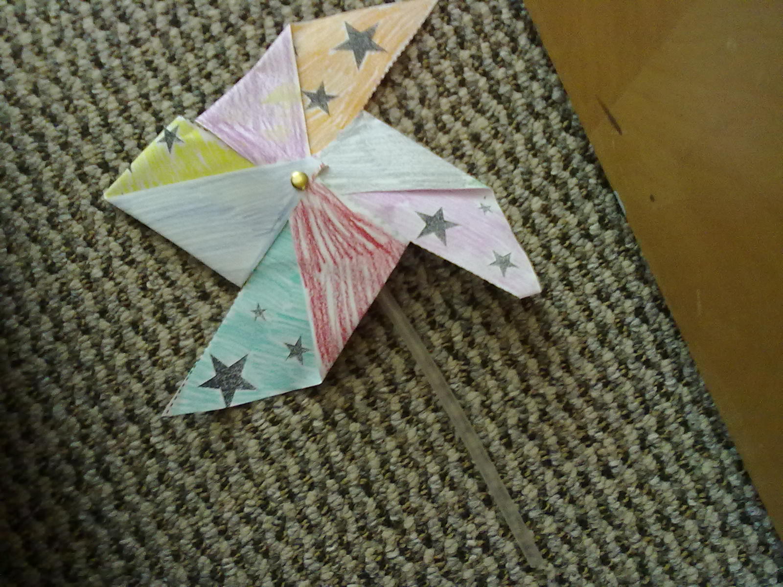 Cute Crafters: 4th of July Craft: Red, White, and Blue Pinwheels
