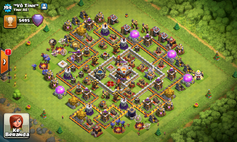 Pertahanan Base TH 11 Terkuat Dan Terbaik Master COC | Master COC