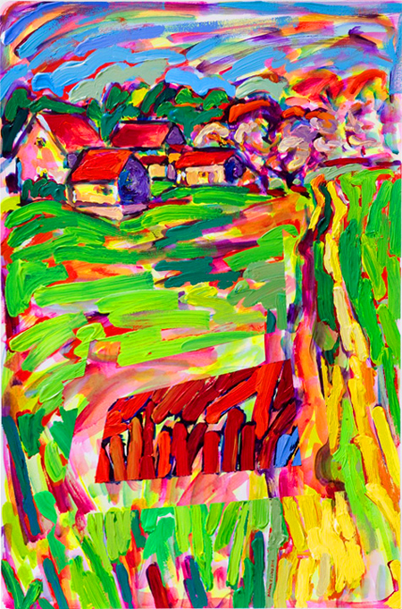 kensington bliss: Expressionist Artist Brenda Clark, Suttons Bay Art ...