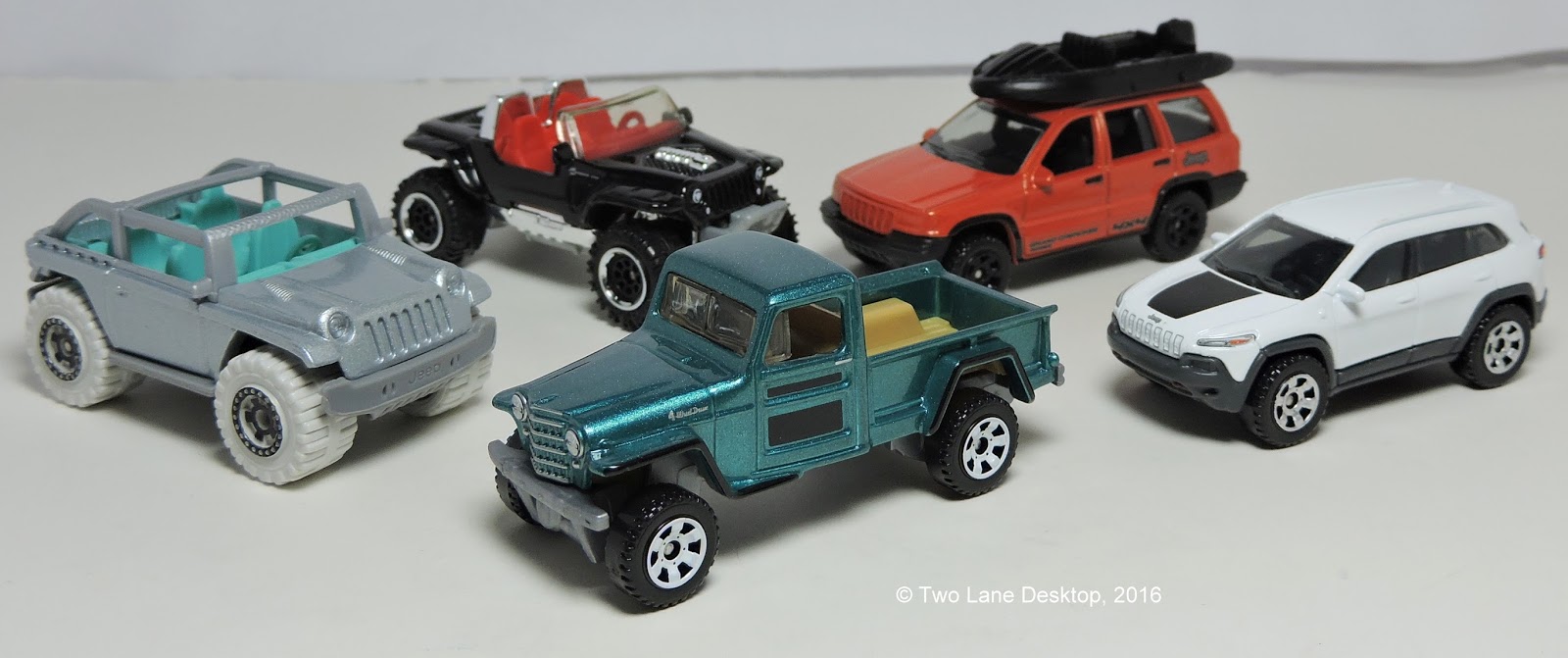 Matchbox 2016 Jeep Set