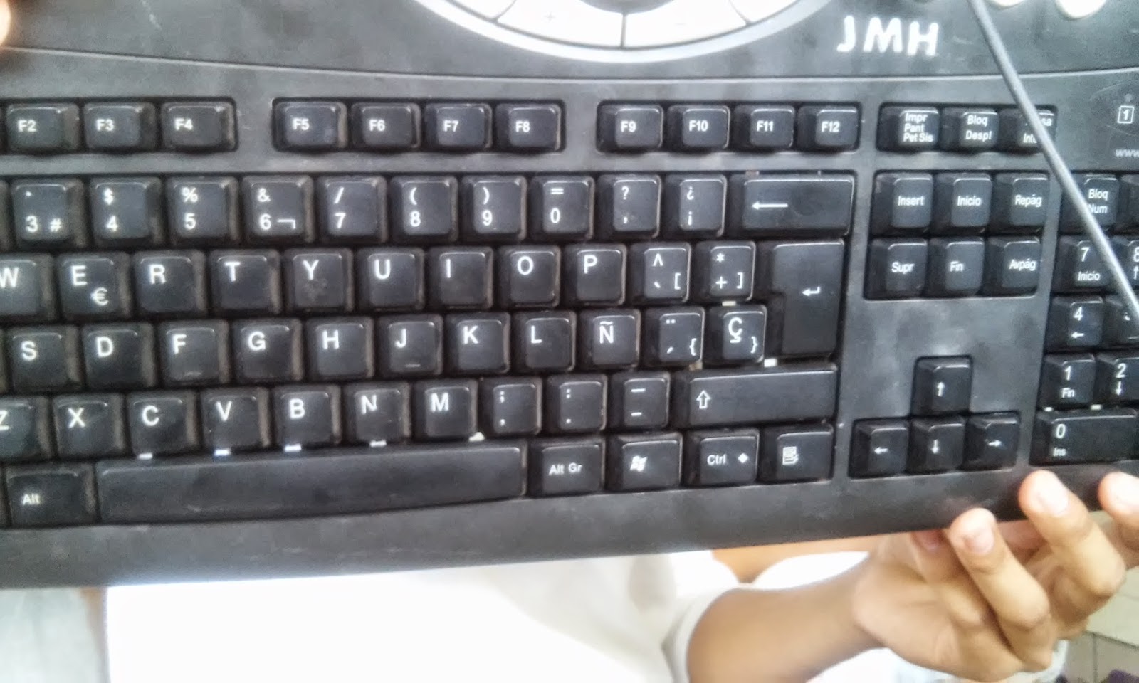 mantenimiento de equipos de computo basico: partes del teclado y su ...