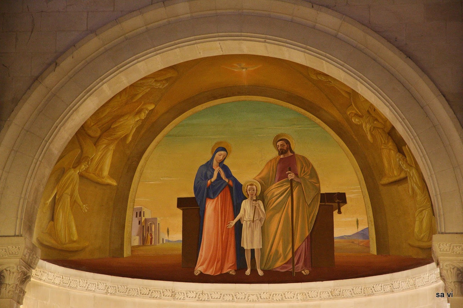 sacerdos viennensis: Das Heilige Land 5 - Die Josefskirche in Nazareth