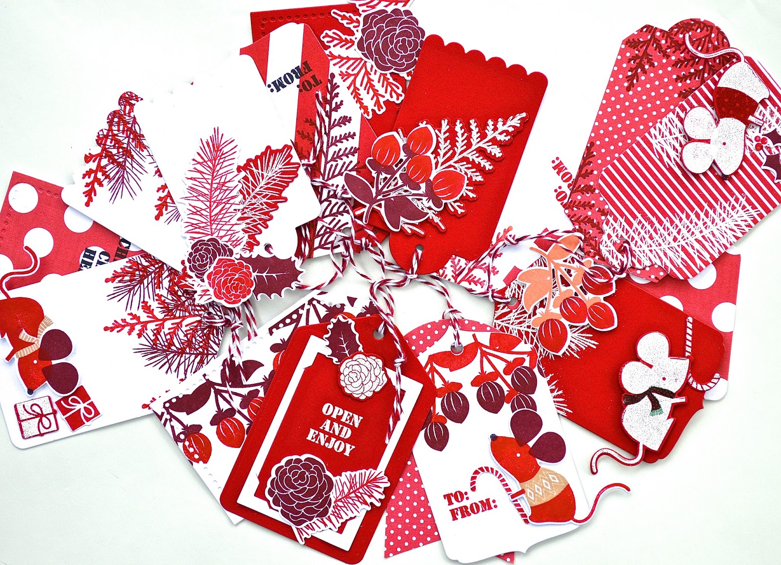 artful notions: Double Layer Tags