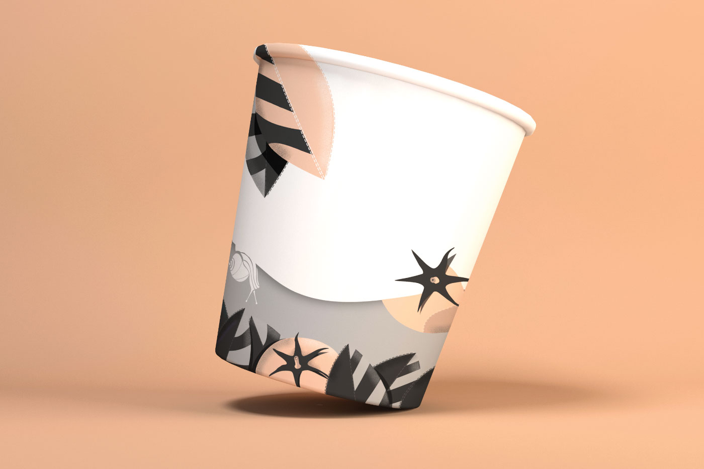 Illustrated Paper Cup – Packaging Of The World