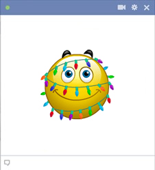 Christmas Smileys for Facebook Chat | Smiley Symbol