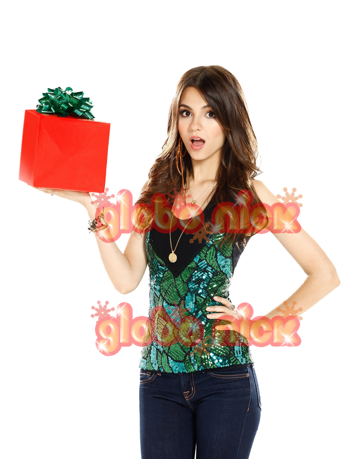 Foto Exclusiva de Victoria Justice Christmas ~ Globo Nick | Victorious ...