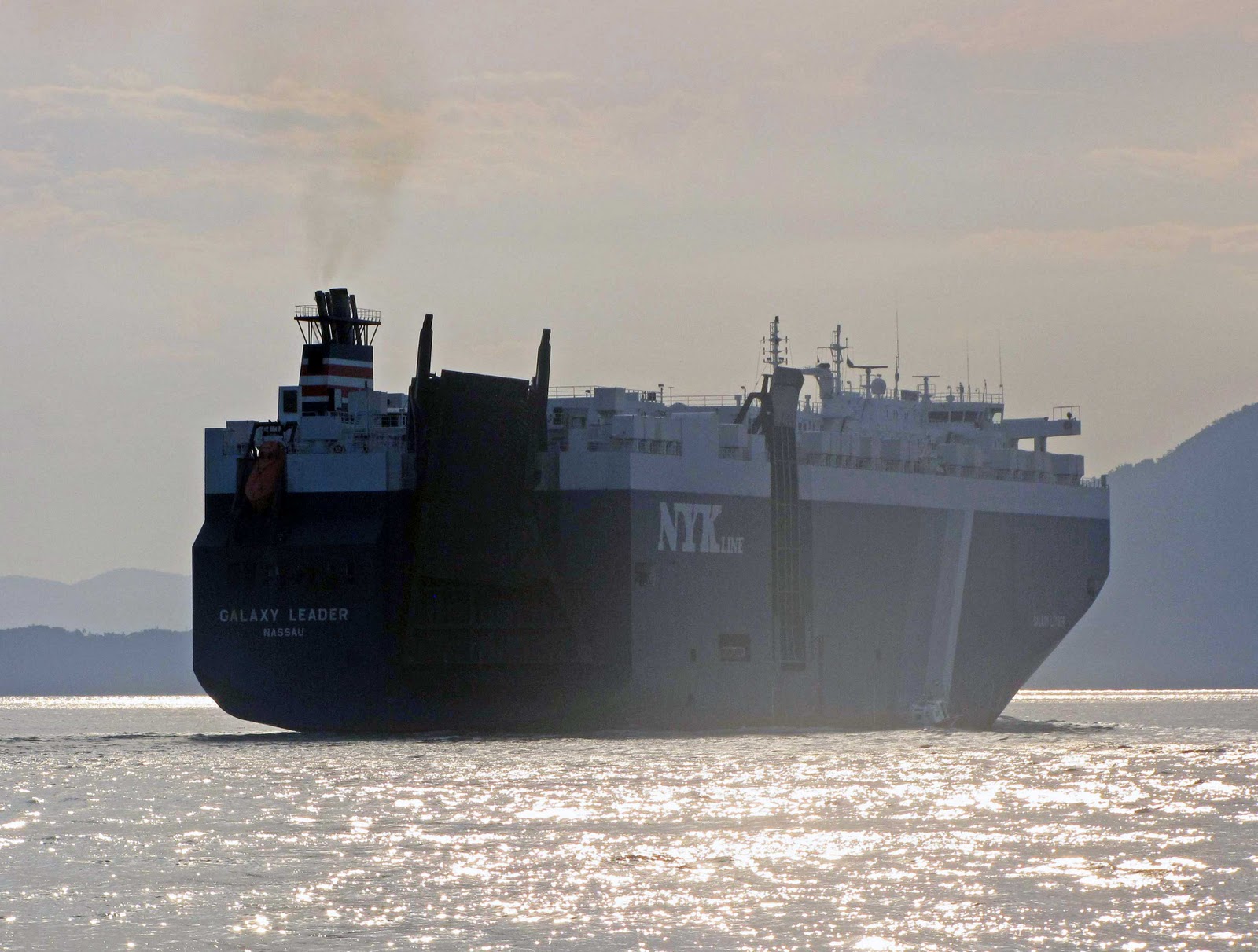 Santos Shiplovers: PCTC Galaxy Leader / C6SO2 - Operando no TEV e ...