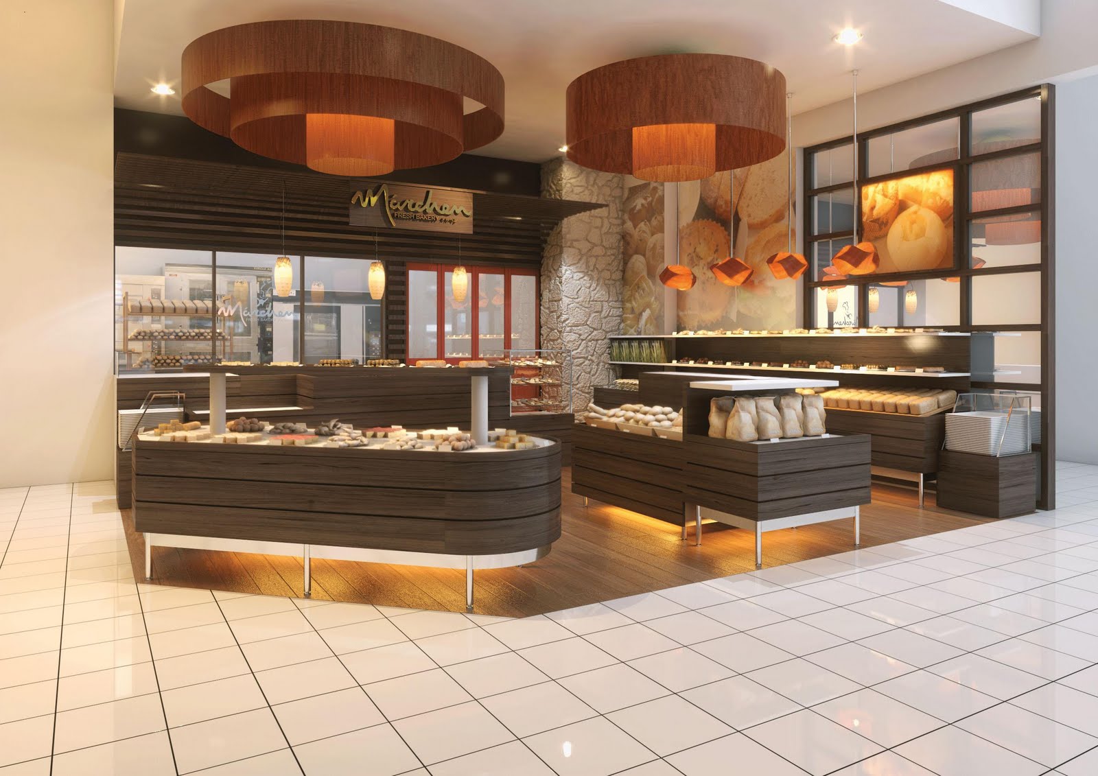 I.De.A.S. Reports: Bakery Interior Persp