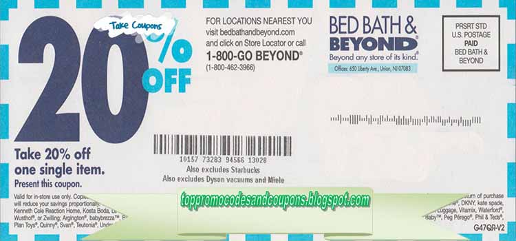 Free Promo Codes and Coupons 2023: Bed Bath and Beyond Coupons