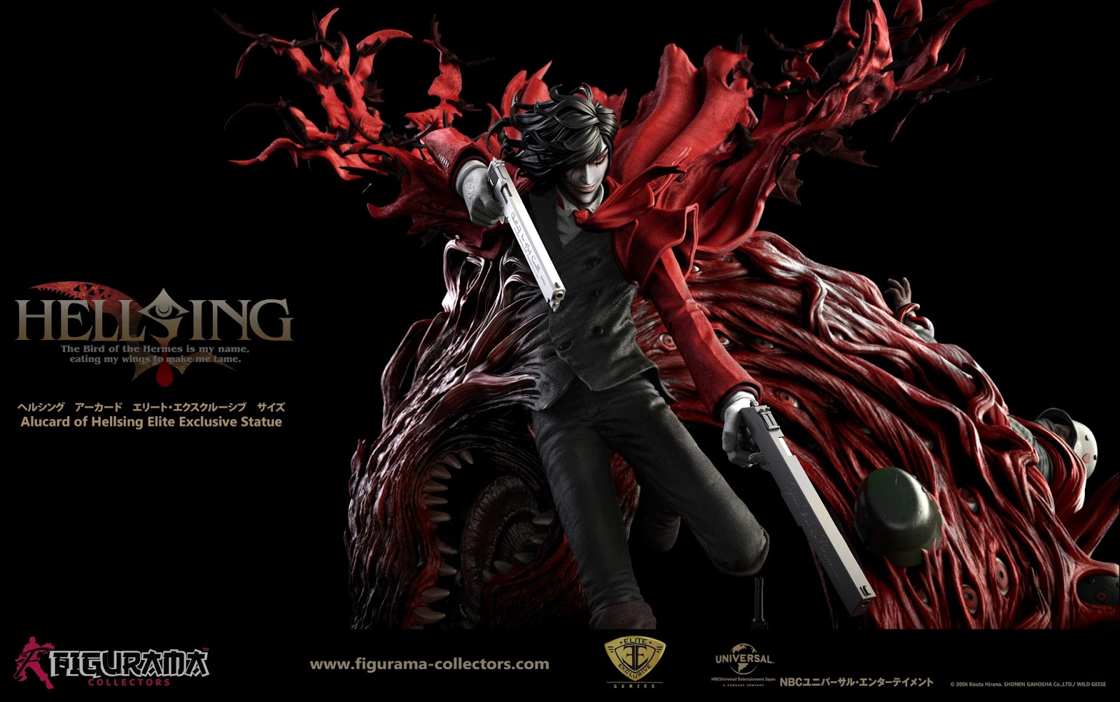 Hellsing Ultimate - Alucard Elite Exclusive statue (Figurama Collectors)