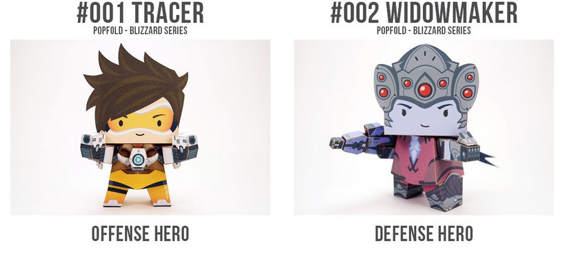 Overwatch Papercraft - Heroes & Base | Papercraft Paradise ...